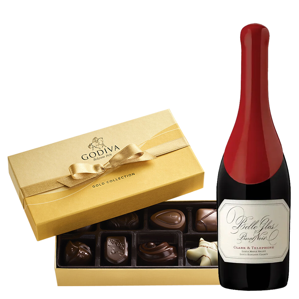 Belle Glos Clark & Telephone Pinot Noir Wine Gift Box