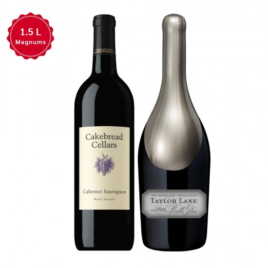 Cakebread Cellars And Belle Glos Red Wine Magnum Gift Set