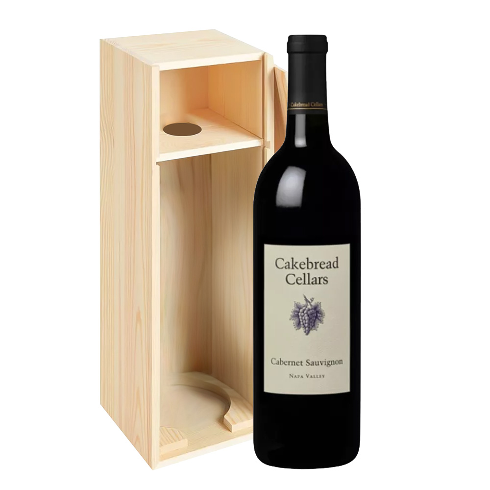 Cakebread Cellars Red Wine Wooden Gift Box