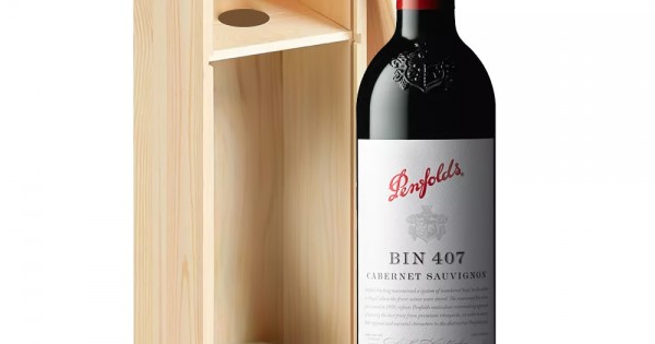 Penfolds Bin 407 Cabernet Sauvignon Wooden Gift Box