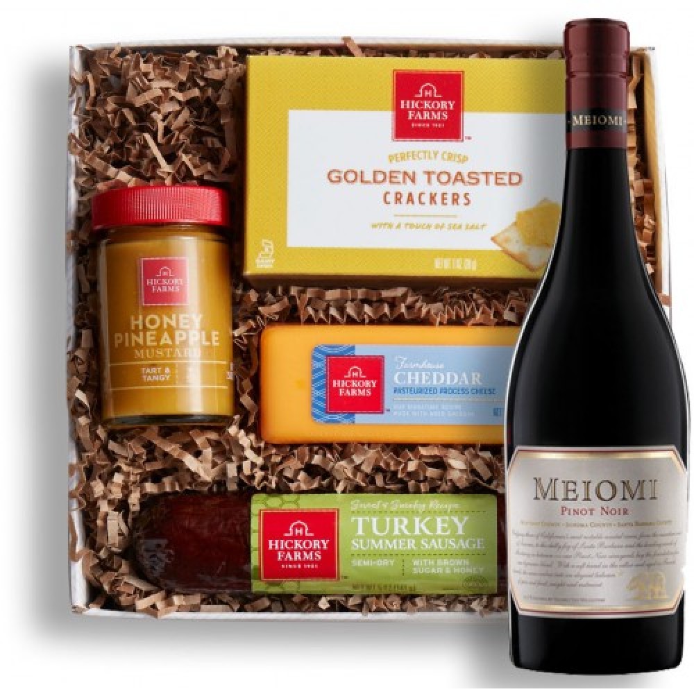 Meiomi Pinot Noir Gift Basket - Wine and Champagne Gifts